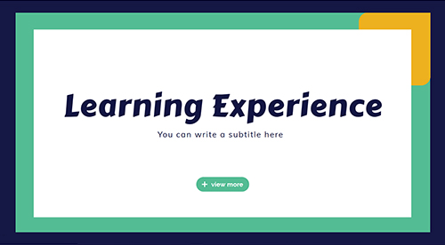 Higher Education Summary | Genially templates