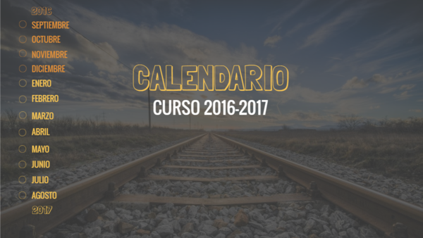 Calendario curso 2016-2017 | Genially