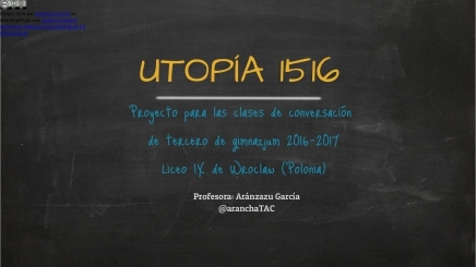 Utopia 1516 | Genially