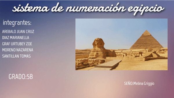 sistema de numeracion egipcio | Genially
