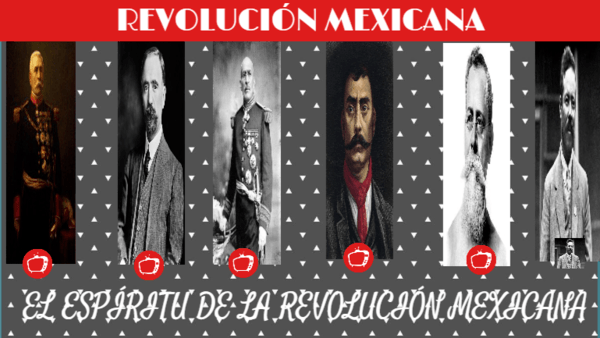 PERSONAJES DE LA REVOLUCIÓN MEXICANA
