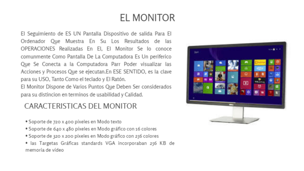 EL MONITOR | Genially