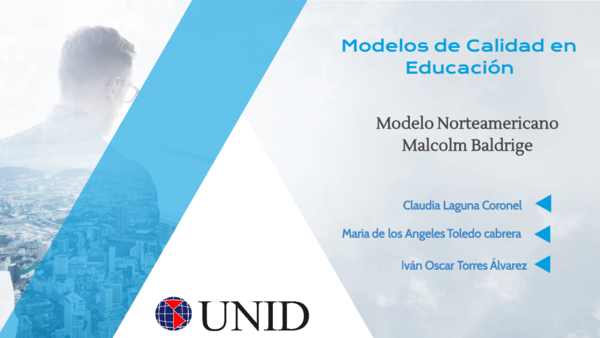 Modelo Norteamericano Malcolm Baldrige