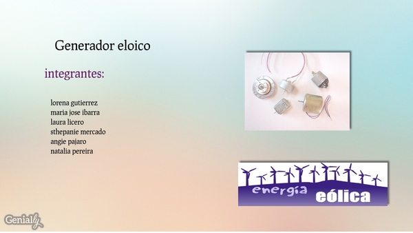 generador eloico | Genially