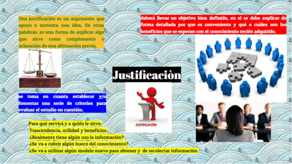 Justificaciòn | Genially
