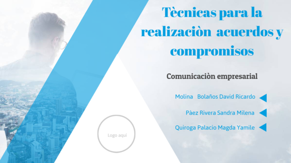 Técnicas para la realización de acuerdos y compromisos | Genially