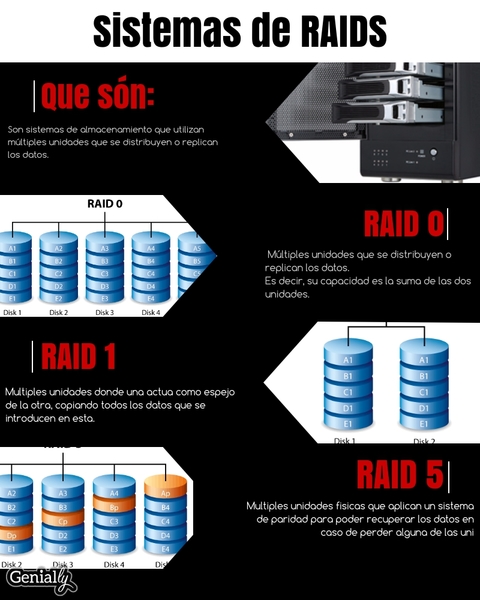 Infografia de las RAID | Genially