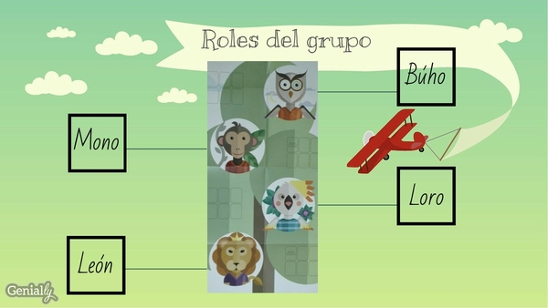 Roles del grupo