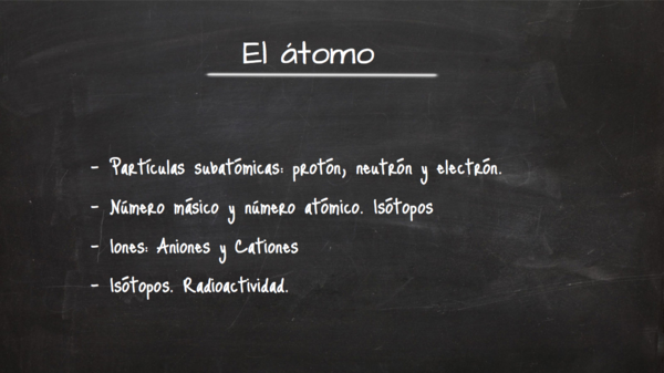 El átomo | Genially