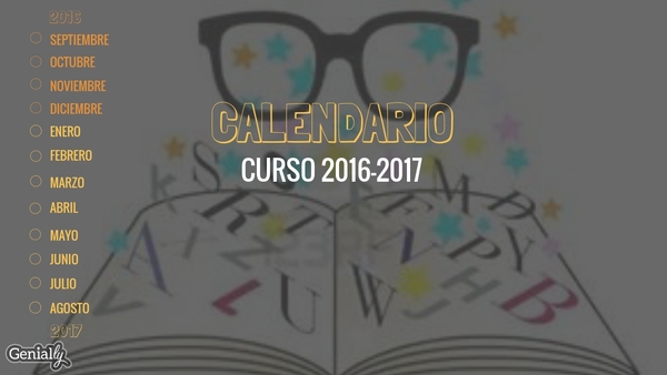 Calendario Lector | Genially