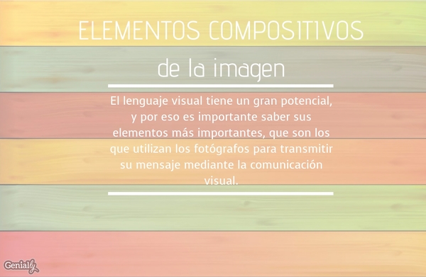 Elementos compositivos de la imagen | Genially
