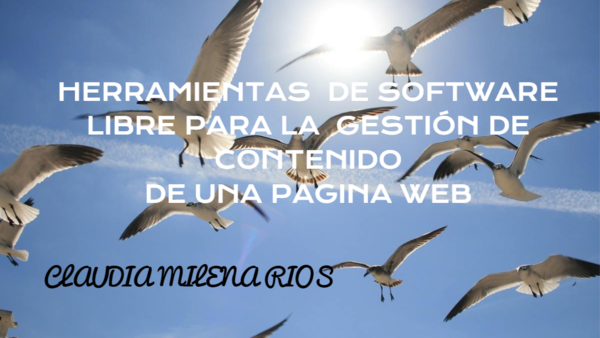 HERRAMIENTAS DE SOFTWARE LIBRE PARA LA GESTIÓN DE CONTENIDO | Genially