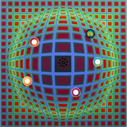 Optical Art de Vasarely