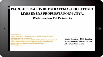 PEC 3 Estrategias | Genially