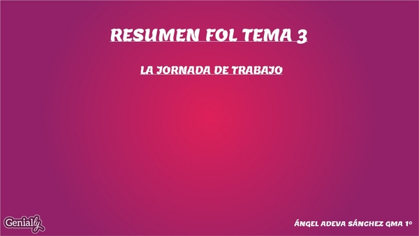resumen fol tema 3 | Genially