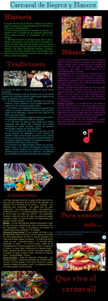 CARNAVAL DE NEGROS Y BLANCOS | Genially