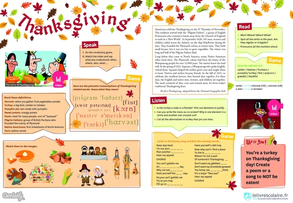 Thanksgiving | Genially