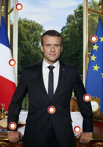 Portrait présidentiel d'Emmanuel Macron | Genially