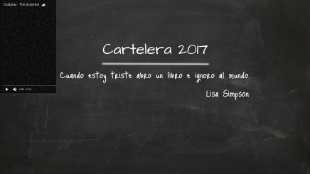 Cartelera 2017 | Genially