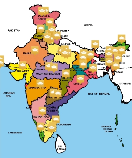 Central Universities in India | Genially