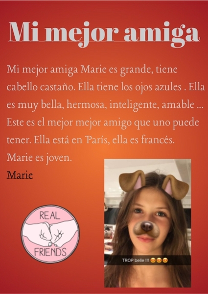 Mi mejor Amiga Marie | Genially