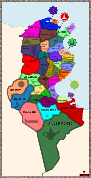 Tunisian Cities, Tribes, Clans and Families : 20th Century - Copy ...