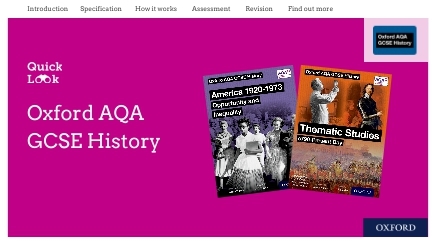Quick Look: AQA GCSE History