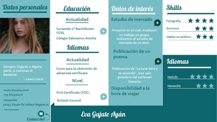 curriculum Eva Gajate | Genially