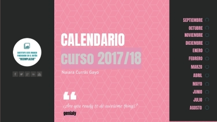 calendario 2017 | Genially