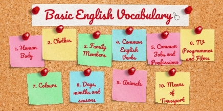 Basic English Vocabulary | Genially